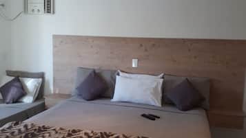 QUARTO TRIPLO CONFORT | Frigobar, cortinas blackout, Wi-Fi de cortesia, roupa de cama
