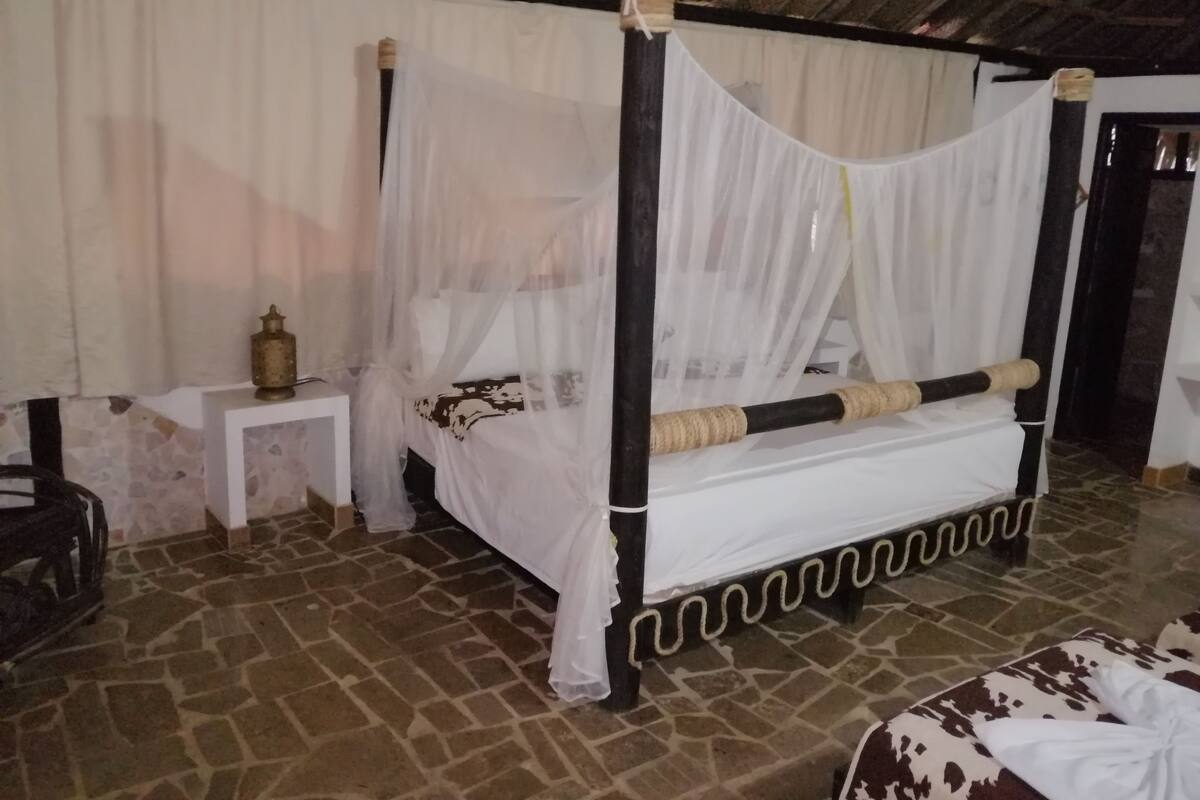 Bungalow Familiar, vista para a montanha | Roupa de alta qualidade, cortinas/cortinados opacos, Wi-fi grátis