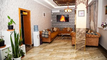 Sala de estar do lobby