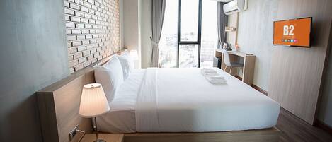 Deluxe Premier Room | Cortinas/cortinados opacos, Wi-fi grátis, roupa de cama fornecida