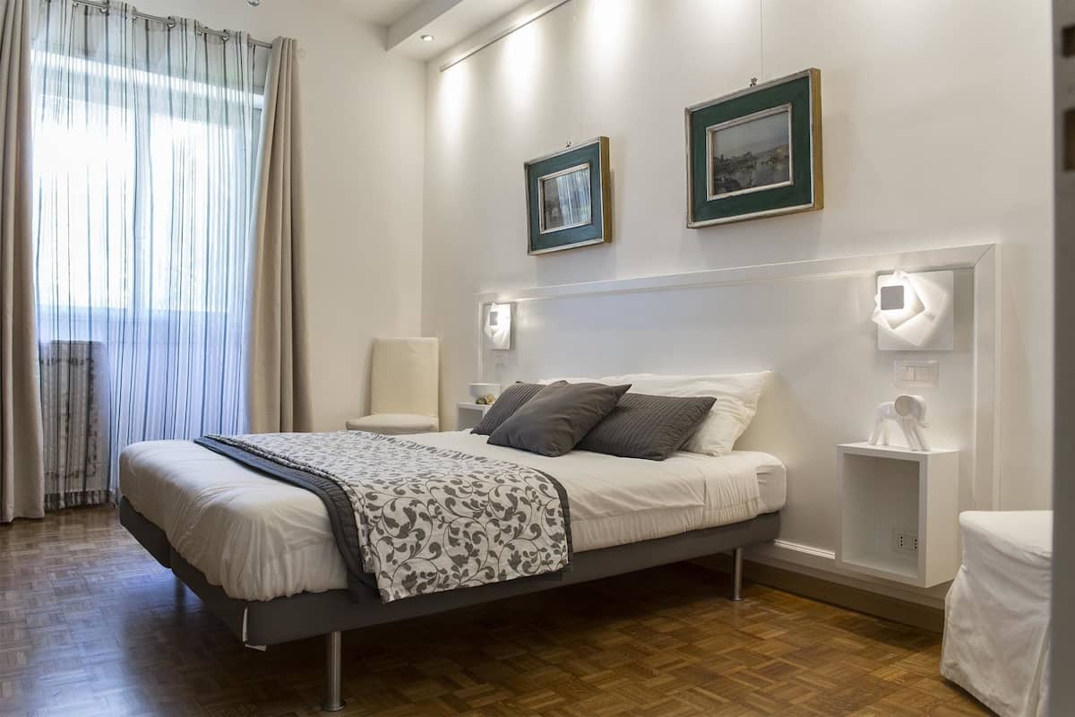 Quarto casal, 1 cama Queen, banheiro privativo (External) | 1 quarto, camas com colchões de espuma com sistema de memória, frigobar