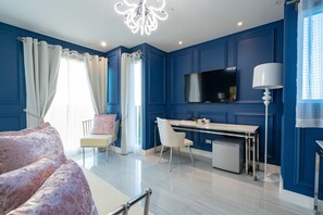 Quarto Deluxe | Roupa hipoalergénica, minibar grátis, secretária 