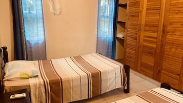 Apartamento Clássico, 2 quartos | Roupa de alta qualidade, camas de colchão viscoelástico