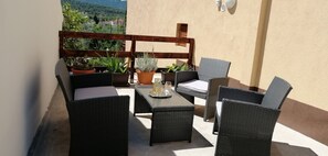 Apartamento (A1) | Terraço/pátio interior
