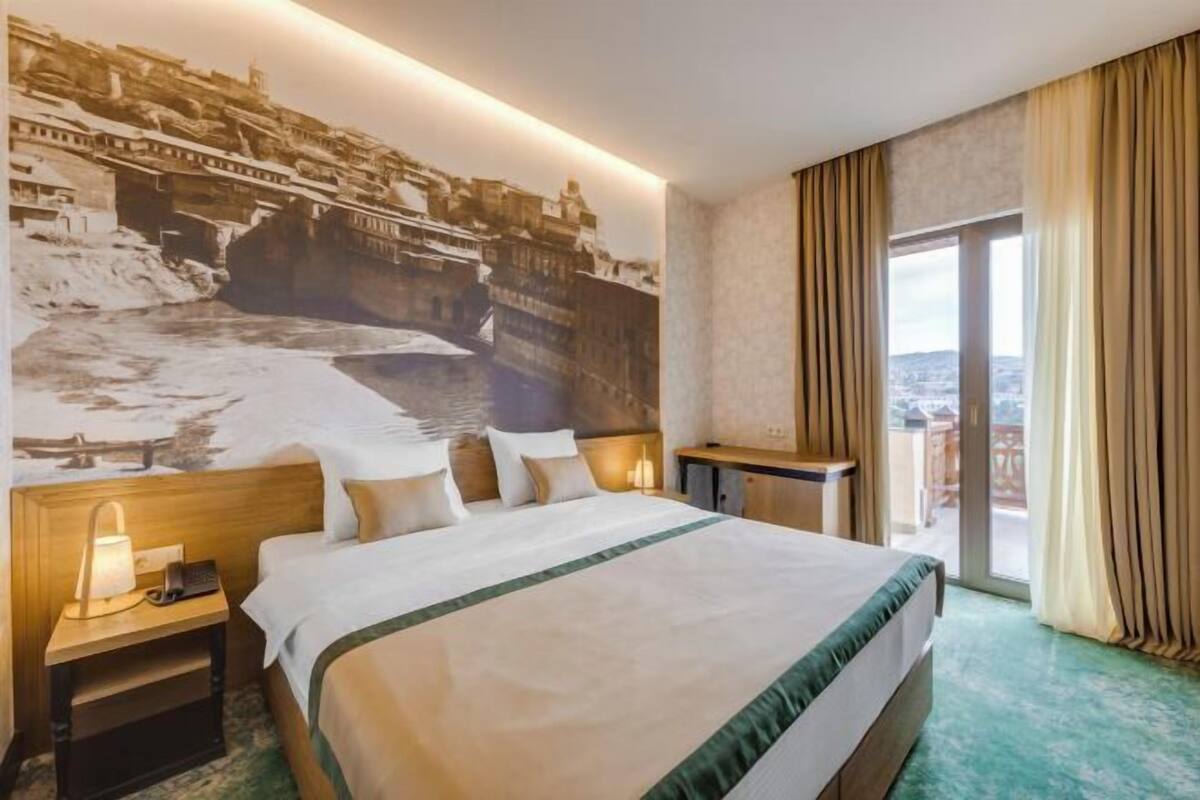 1 quarto, roupas de cama premium, frigobar, cofres nos quartos