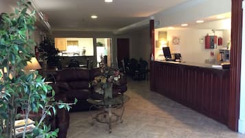 Sala de estar do lobby