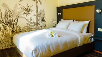 Quarto Duplo Comfort | Ferro/tábua de engomar, Wi-fi grátis, roupa de cama fornecida