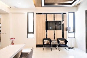 Sala de estar do lobby