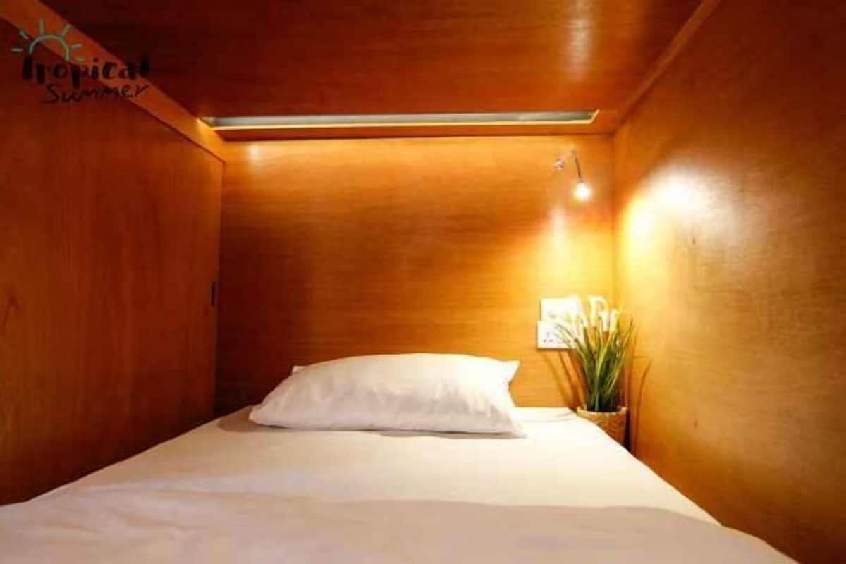 Wi-fi grátis, roupa de cama fornecida