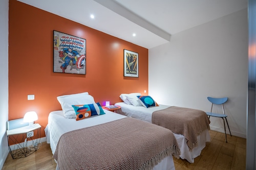 Canal St Martin Loft - 3br - Ac - Wifi - Co-working Space - Paris