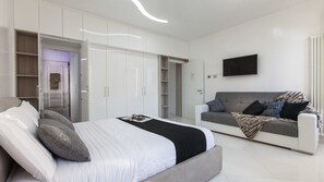 Apartamento | 1 quarto, ferro/tábua de engomar, Wi-fi grátis, roupa de cama fornecida 