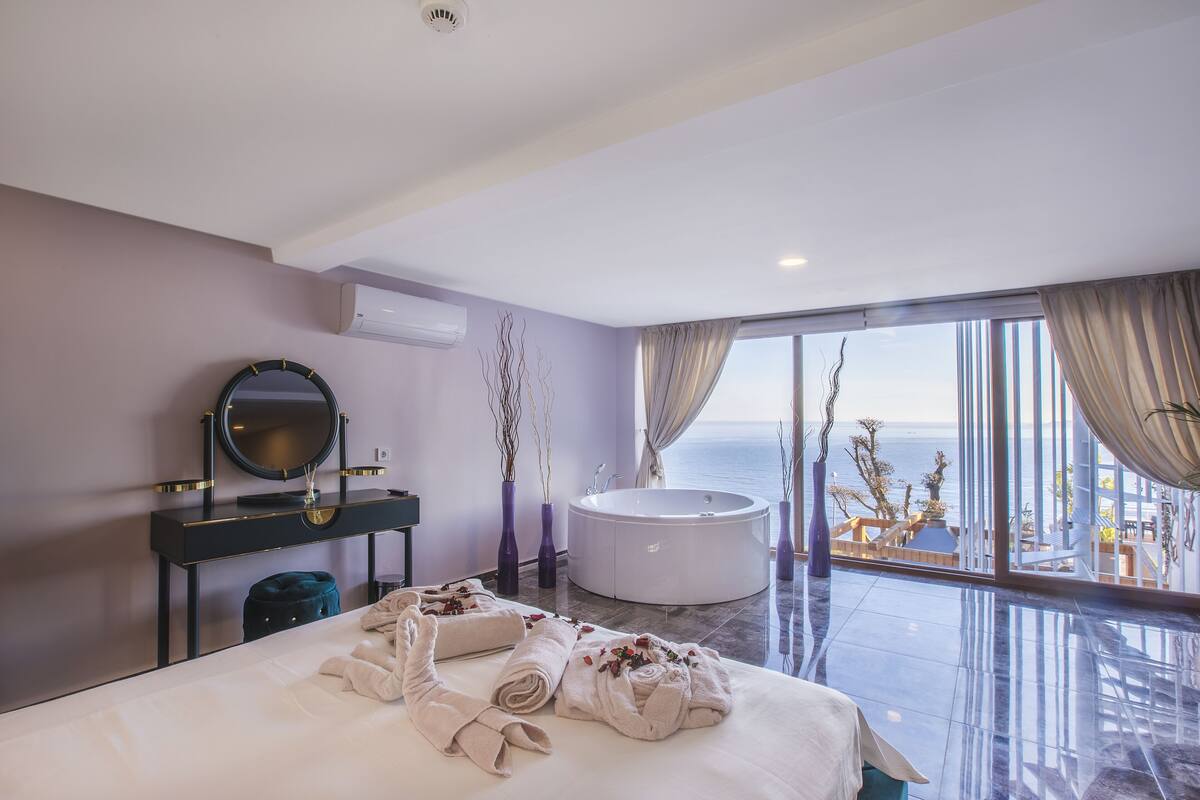 Quarto Premium | Roupa de alta qualidade, quartos insonorizados, ferro/tábua de engomar 