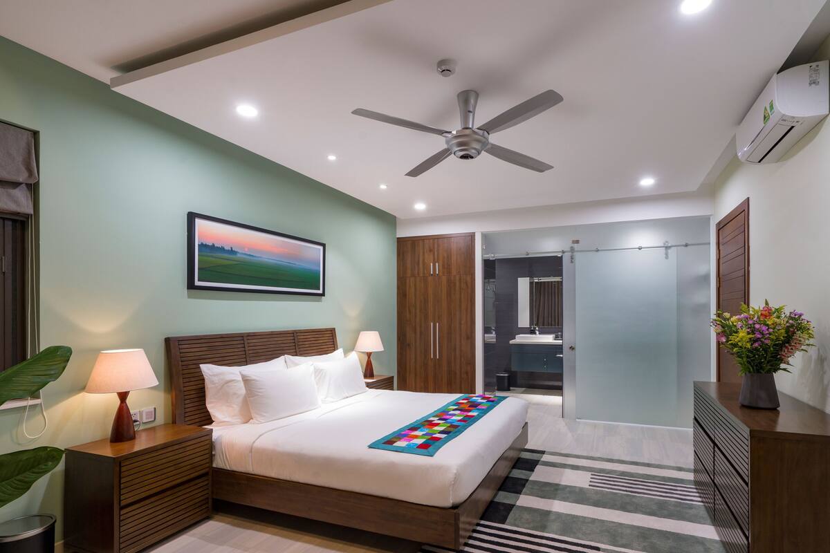 Lençóis de algodão egípcio, roupa de alta qualidade, minibar