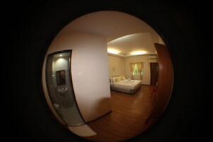 Quarto Duplo ou Twin Superior | Wi-fi grátis, roupa de cama fornecida, acesso para cadeira de rodas 