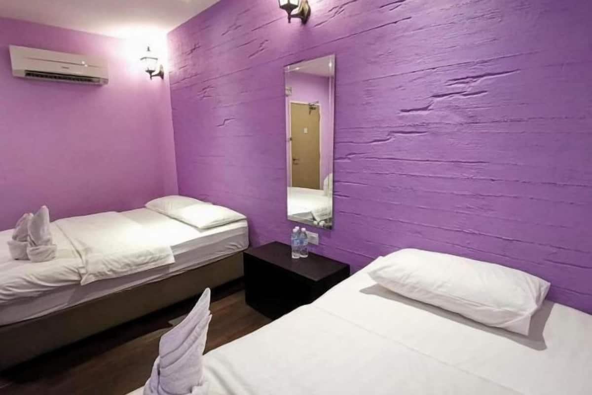 Wi-fi grátis, roupa de cama fornecida