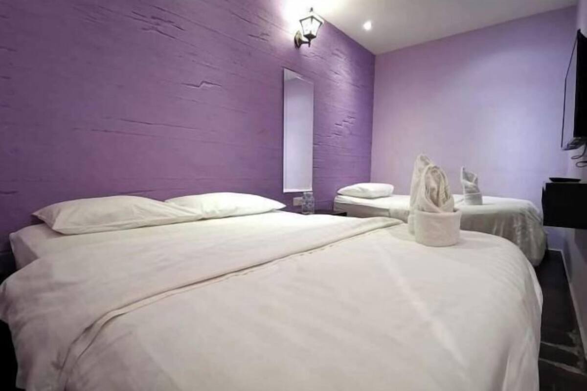 Wi-fi grátis, roupa de cama fornecida
