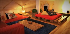 Sala de estar do lobby