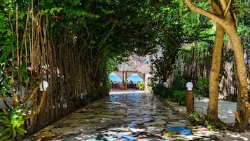 Vista para o jardim