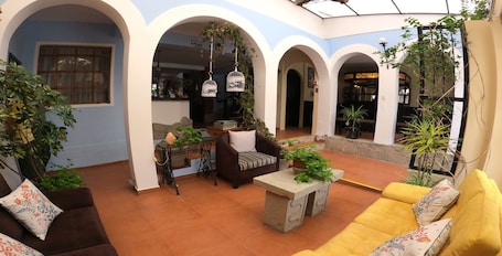 Recepção. Churup Guest House