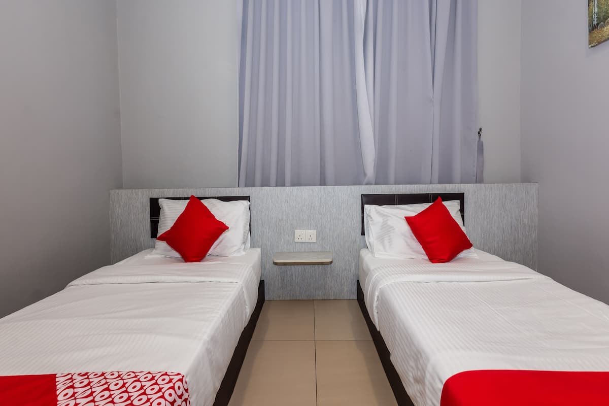 Quarto Twin Deluxe | Wi-fi grátis, roupa de cama fornecida