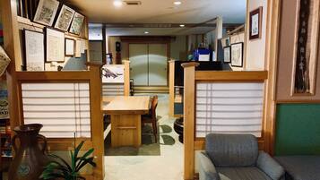 Sala de estar do lobby