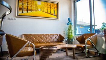 Sala de estar do lobby