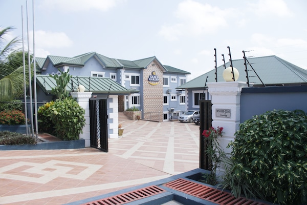 Entrada do alojamento