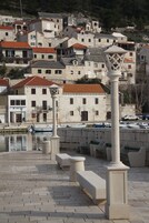 Vista para a cidade desde o alojamento