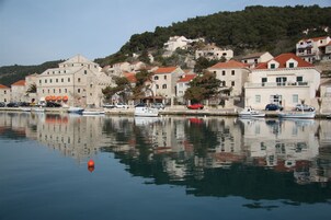 Vista para a cidade desde o alojamento