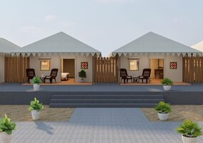 Tenda de Luxo | Vista do alojamento