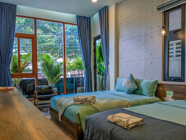 Quarto de Luxo (Family) | Vista para a rua