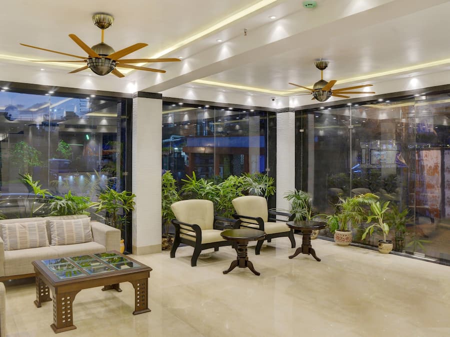 Sala de estar do lobby