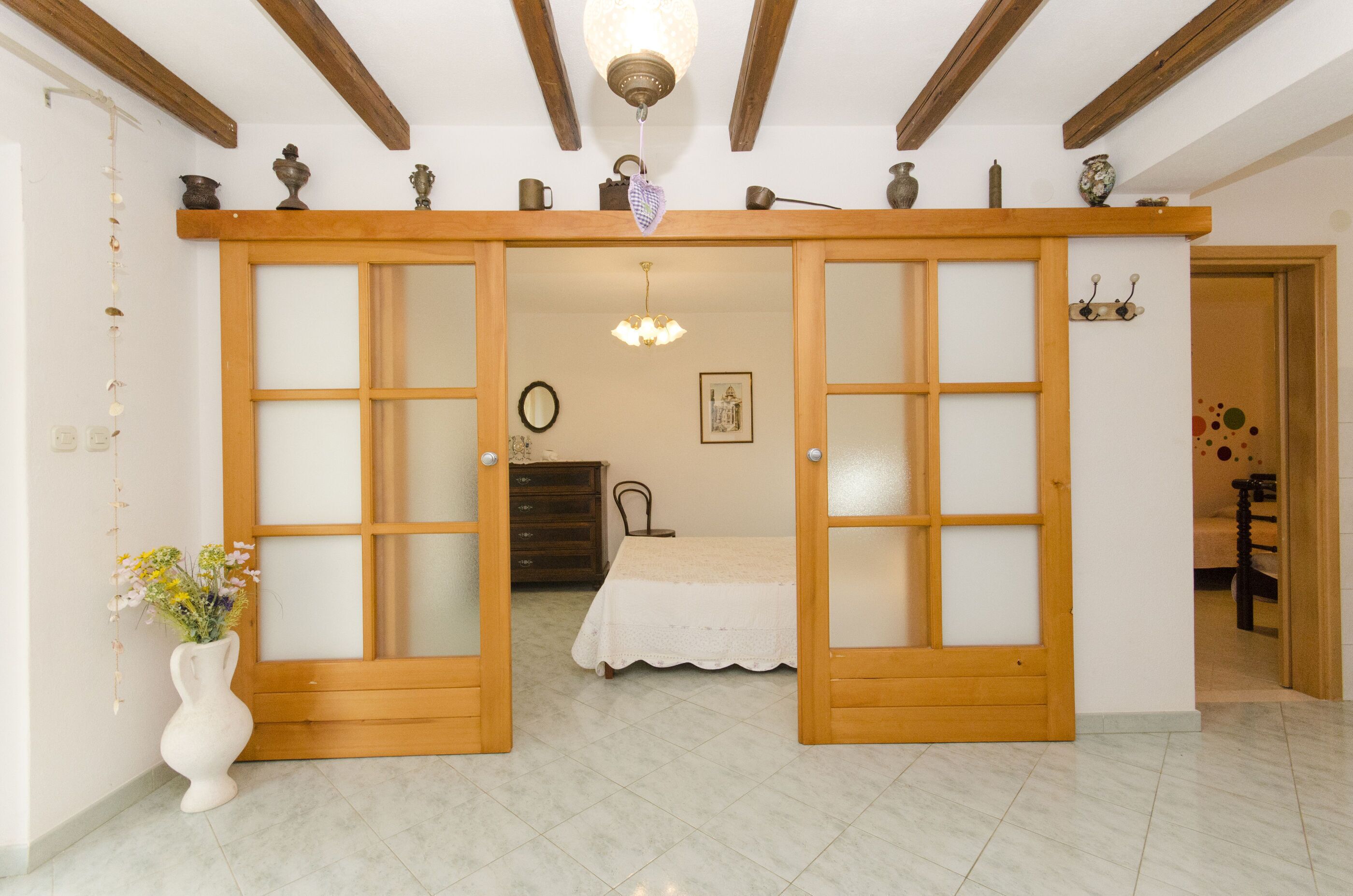 Roupa de cama fornecida 