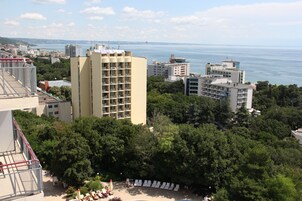 Vista para a praia ou o mar