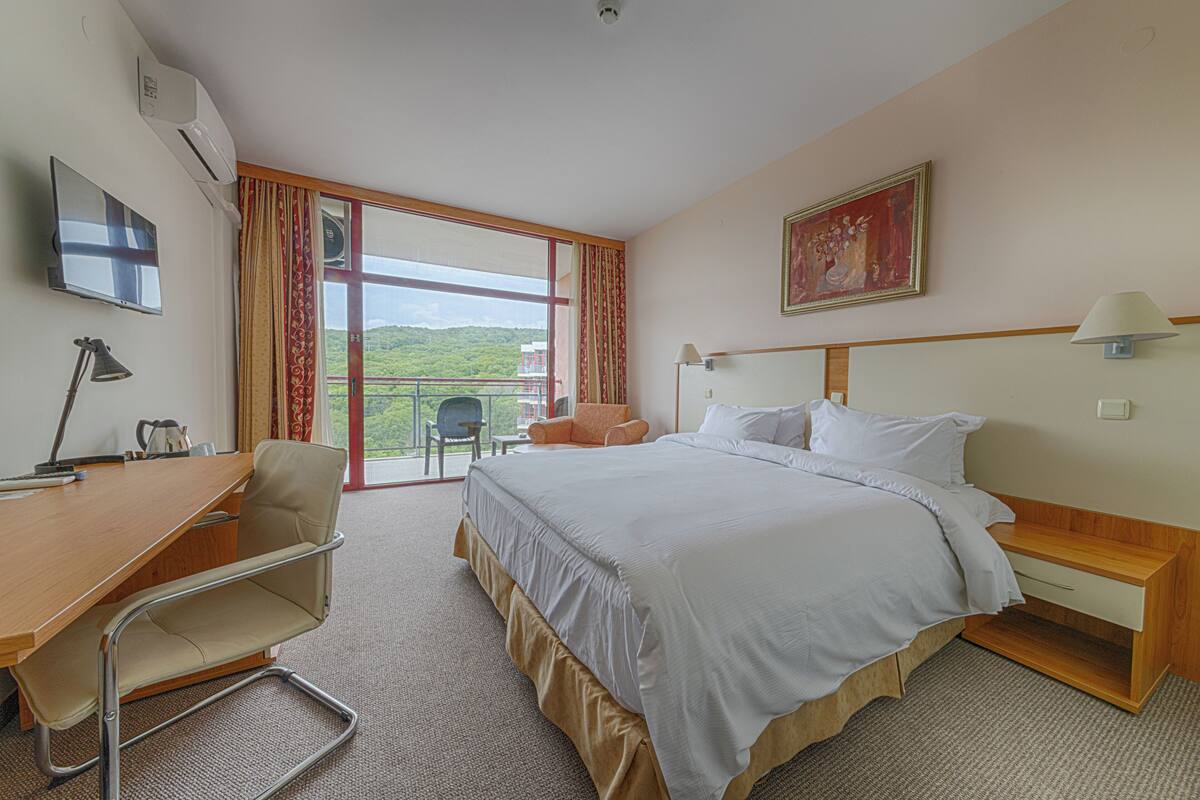 1 quarto, roupa hipoalergénica, camas de colchão viscoelástico