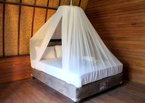 Bungalow Standard, vista para o jardim | 1 quarto, camas de colchão pillowtop, Wi-fi grátis 