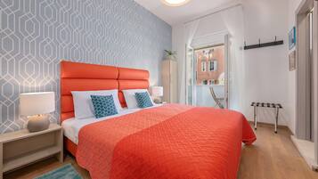 Quarto Duplo ou Twin Superior, Vista para a cidade | 1 quarto, cofre no quarto, secretária, quartos insonorizados