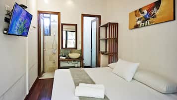 Apartamento luxo, 2 quartos, terraço (Almendra) | Cofres nos quartos, individualmente decorados
