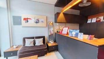 Sala de estar do lobby