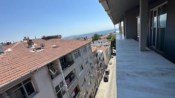 Cobertura clássica, vista para o mar | Sacada