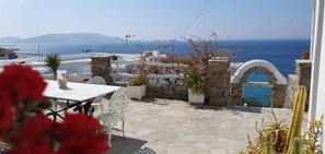 Villa, 4 quartos, vista para o mar | Terraço/pátio interior