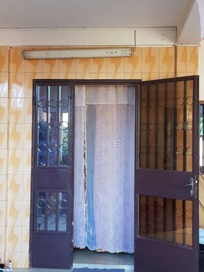 Entrada do alojamento