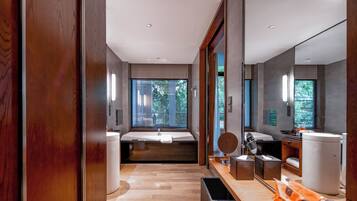 Quarto Executivo, vista para o jardim | Vista do quarto