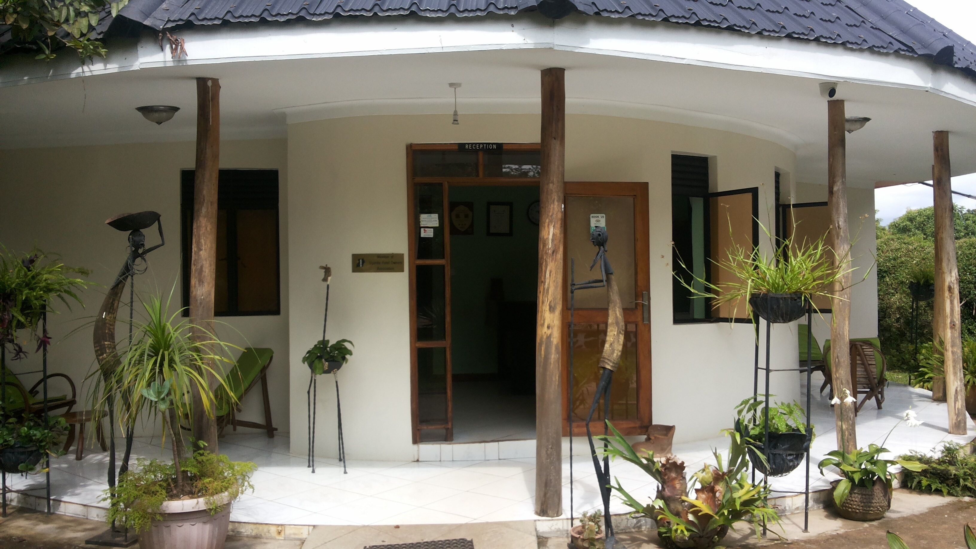 Fachada da propriedade