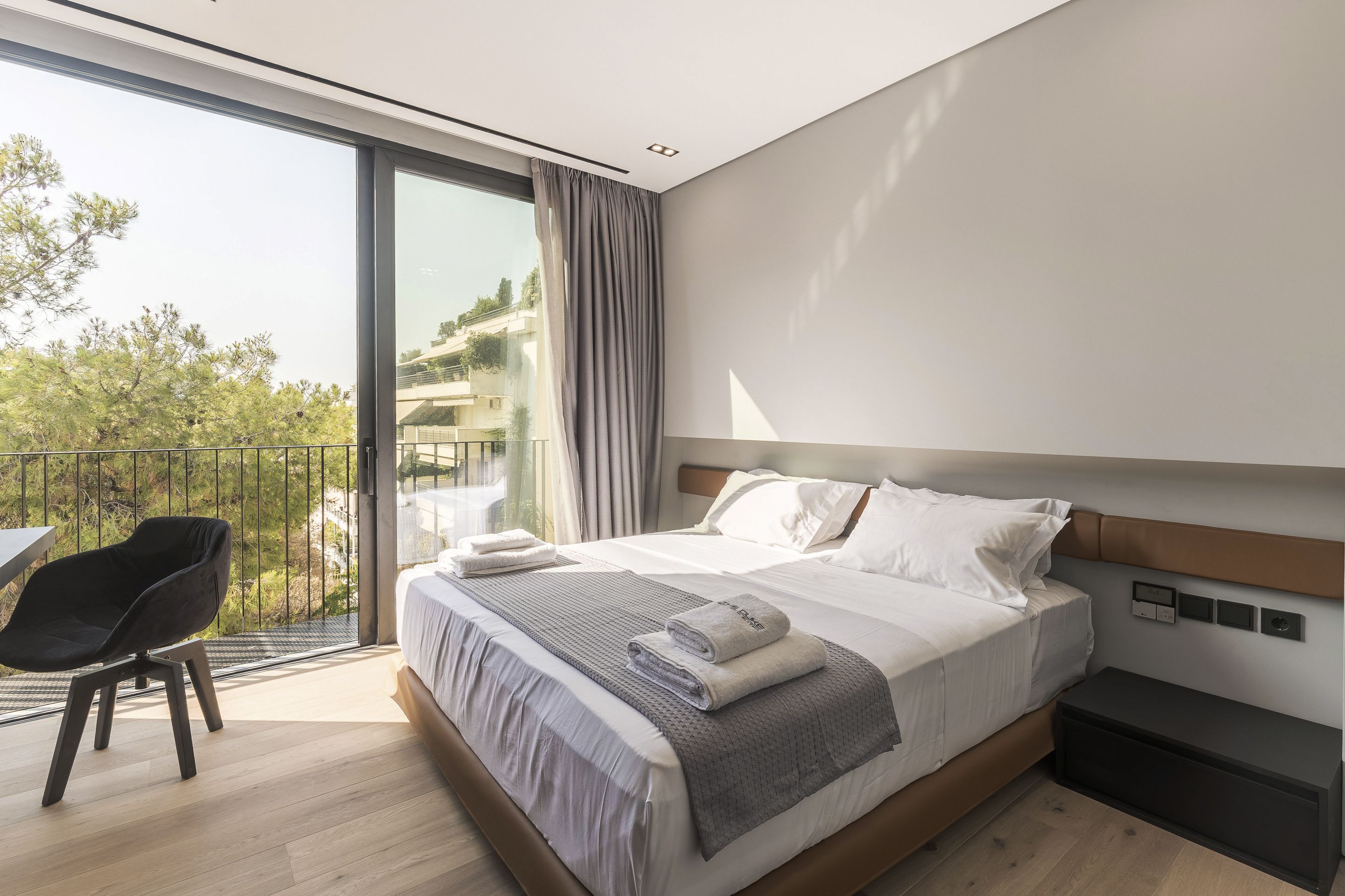 Suite Familiar, 2 quartos, vista para a colina (or City View, 402) | Roupa hipoalergénica, camas de colchão viscoelástico 