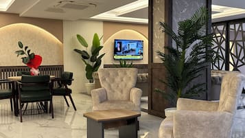 Sala de estar do lobby