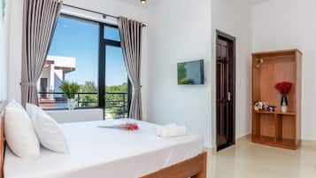 Quarto Duplo Deluxe, varanda | Vista do quarto