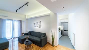 Apartamento | Sala de estar | Televisor