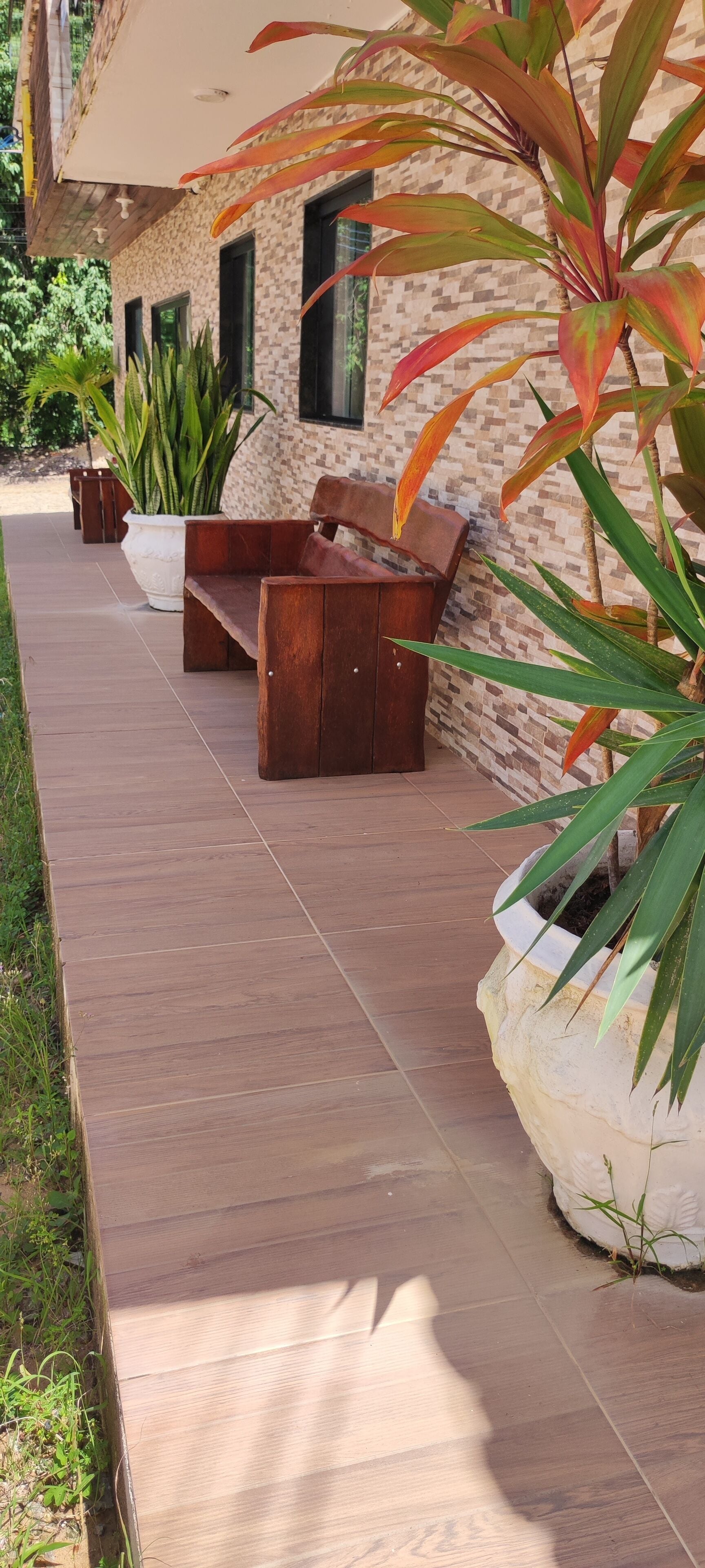 Fachada da propriedade