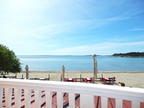 Vista para a praia ou o mar